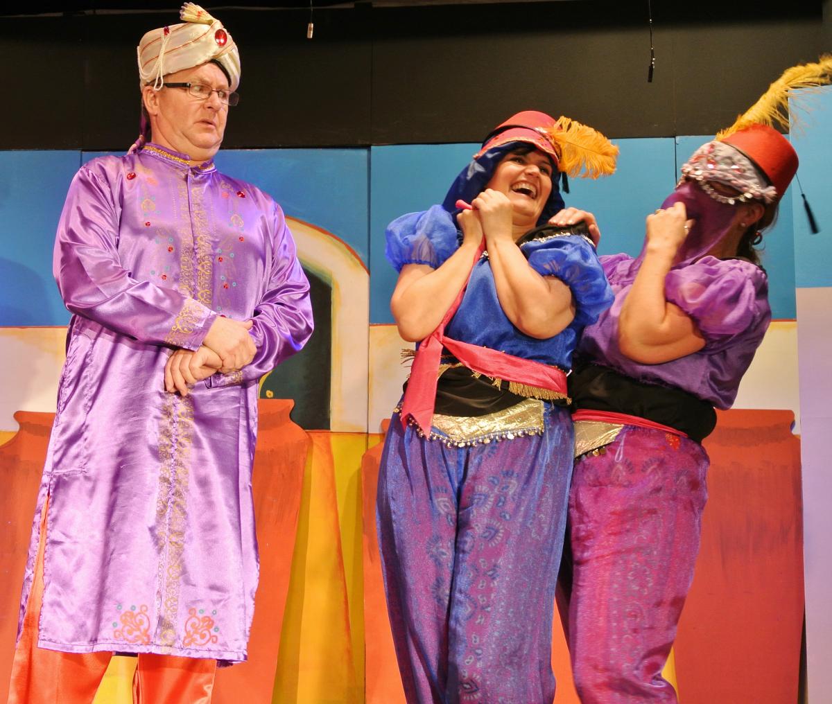Ali Baba & The Forty Thieves. December 2014. - Mawdesley Amateur Dramatics